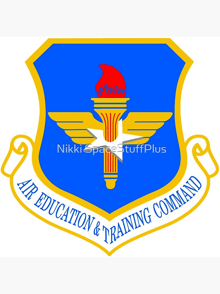 "Air Education and Training Command (AETC) Crest" Poster for Sale by ...