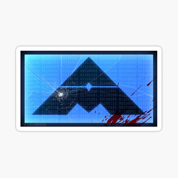 "A.M. //Allied Master Computer//" Sticker for Sale by GrimsleyArts ...