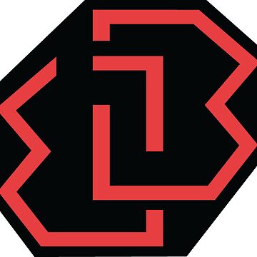 "BB Logo" Sticker for Sale by Redharring | Redbubble