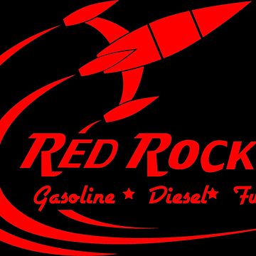 "Red Rocket Fuel" Sticker for Sale by HellCreek6 | Redbubble