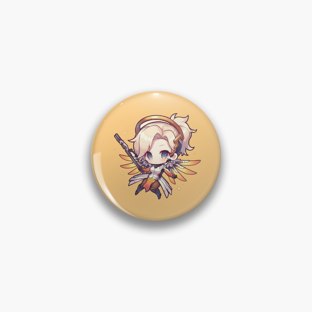"Mercy Chibi" Sticker for Sale by Magical-Artz | Redbubble