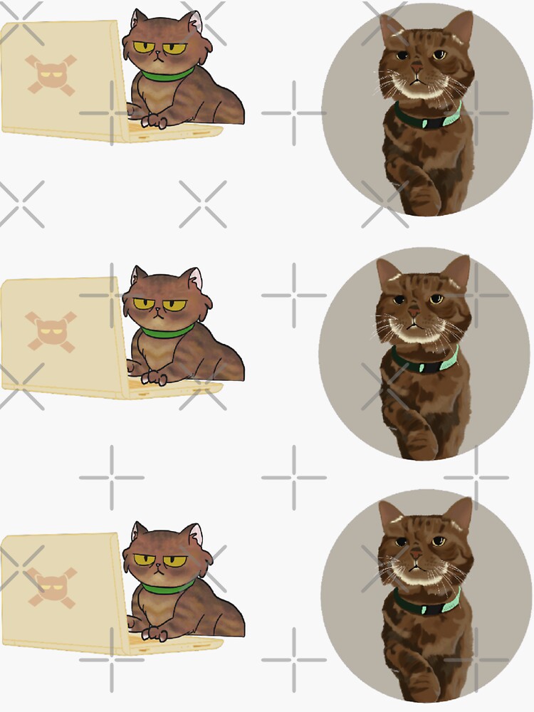 "Joint Angel (Hacker Angel & Realistic Angel)" Sticker for Sale by Vie ...