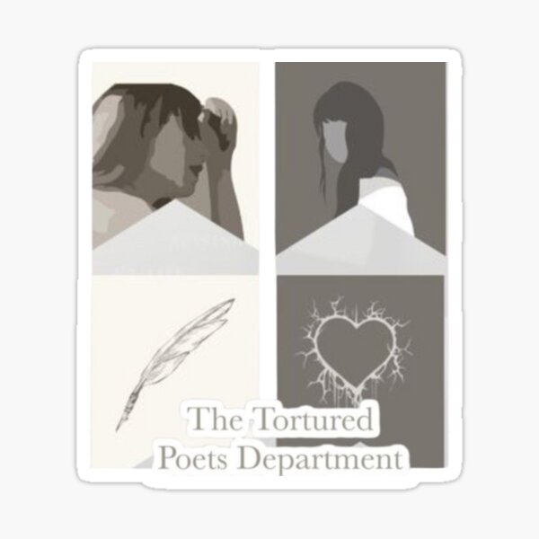 " The Tortured Poets Department" Sticker by TOGETHERINSIEME | Redbubble