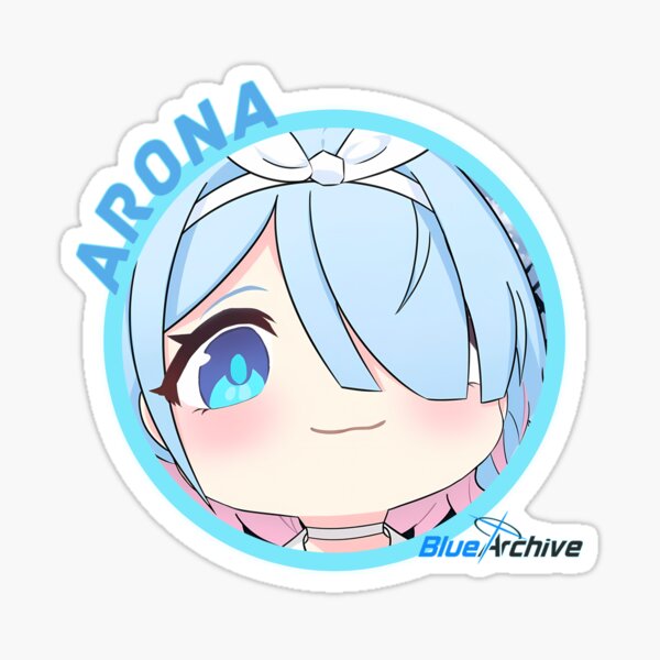 "Arona Blue Archive" Sticker for Sale by the-Bebop | Redbubble