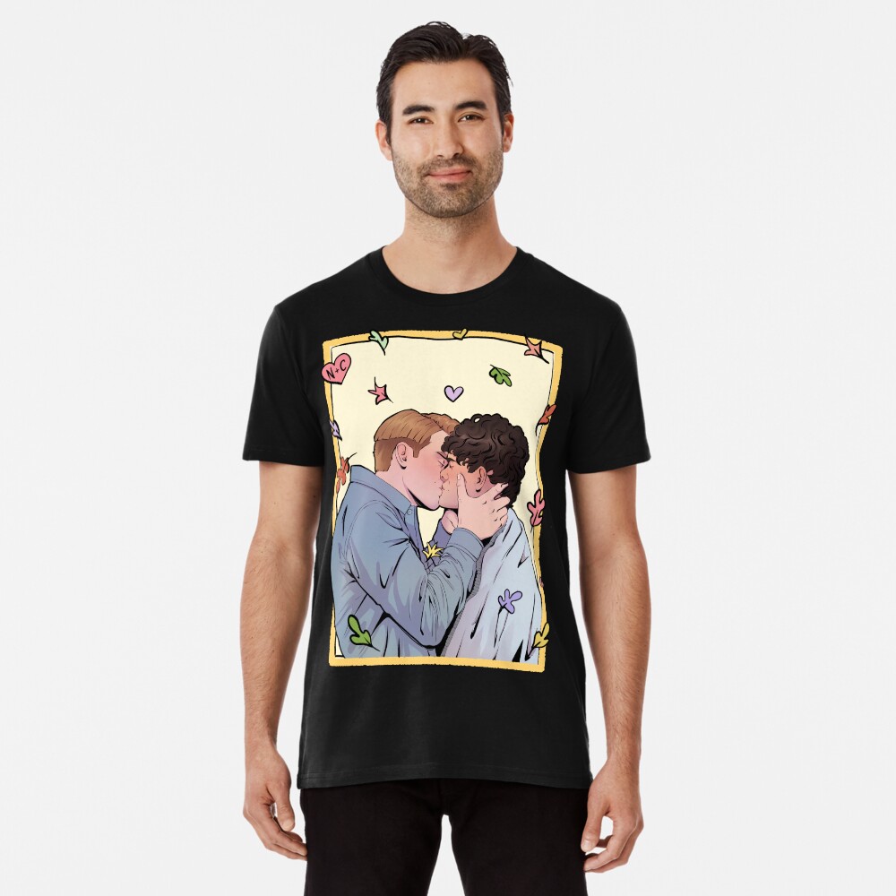 "Charlie and Nick kissing | Narlie | Heartstopper Love" Sticker for ...