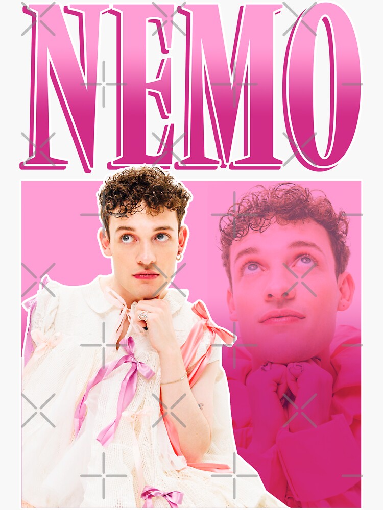 "Nemo The Code Eurovision Song Contest 2024 Switzerland Winner Merch ...