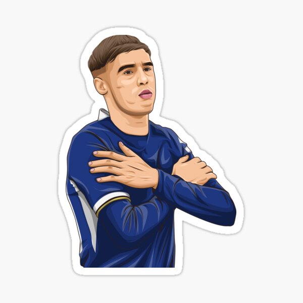 "Cole Palmer" Sticker for Sale by Aldduardo | Redbubble