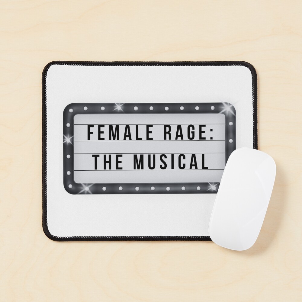 "TTPD: Female Rage The Musical Taylor Swift" Sticker for Sale by Becca ...