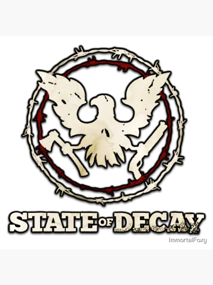 State Of Decay Logo Premium Matte Vertical Poster