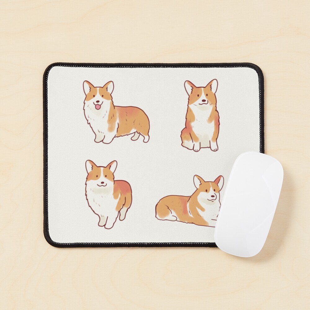 "Corgi pack" Sticker for Sale by Artofmayara | Redbubble