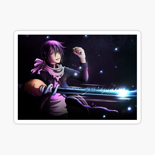 "Noragami - Yato (High Res)" Sticker by GODesigns87 | Redbubble