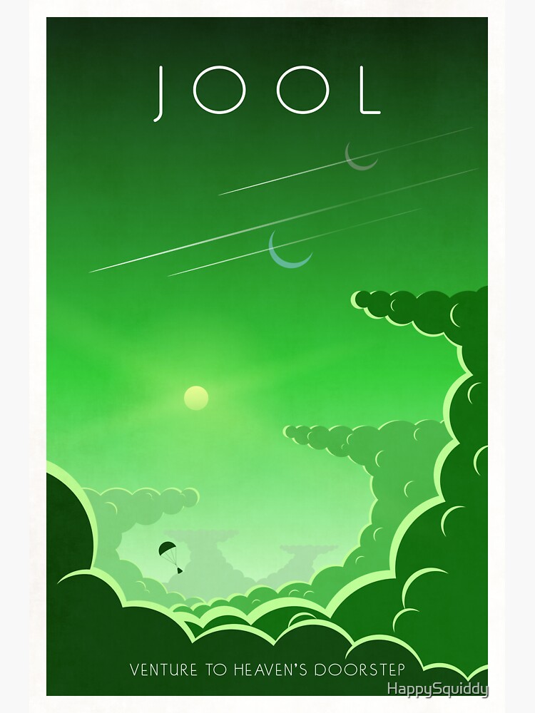 "Kerbal Space Program Poster - Jool" Sticker for Sale by HappySquiddy ...