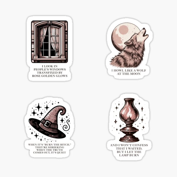 "ttpd sticker pack 7" Sticker for Sale by sadieillust | Redbubble