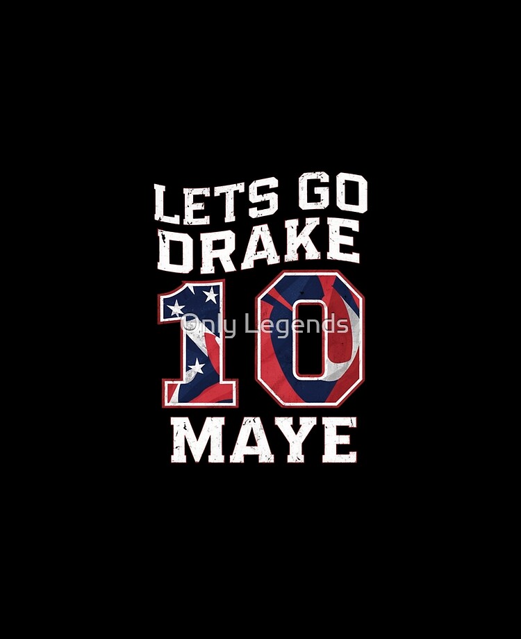 "let's go drake maye 10 new england 2024" iPad Case & Skin for Sale by ...