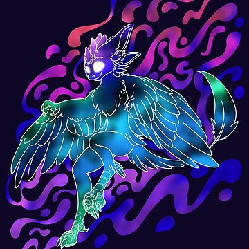 "OS series: Avali " Sticker for Sale by Beeps-Creatures | Redbubble