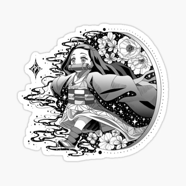 " Cute nezuko " Sticker for Sale by arichmStudopm | Redbubble