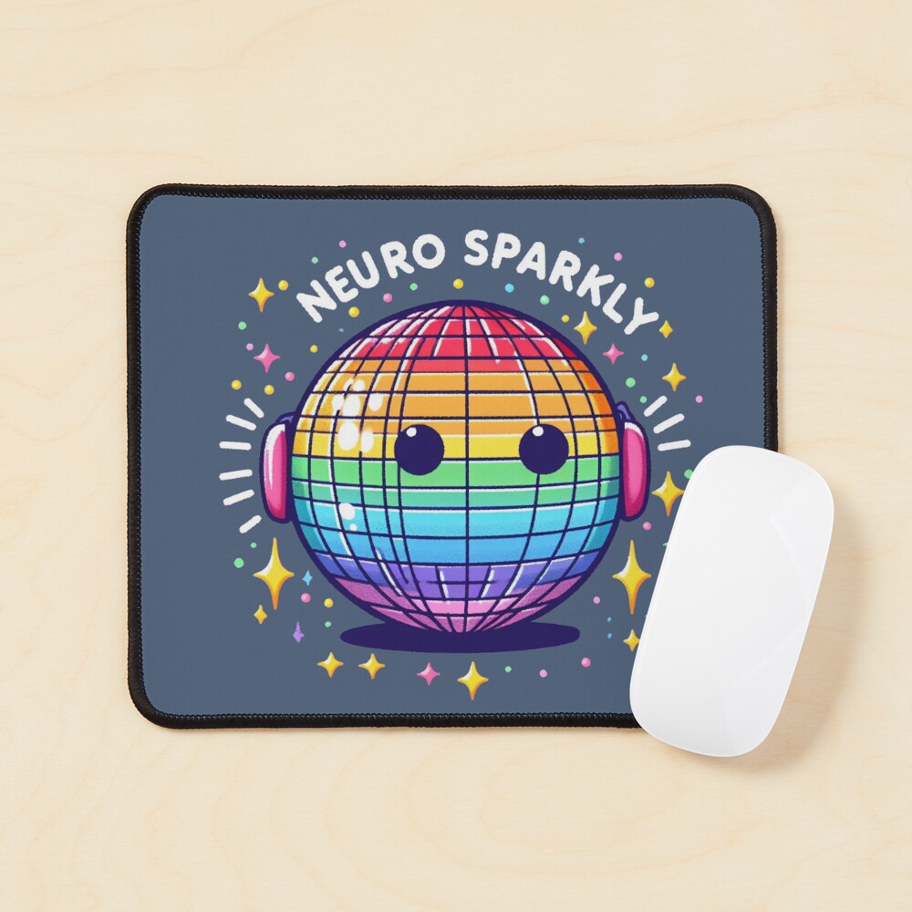 "Neuro Sparkly" Sticker for Sale by Vkinsify | Redbubble