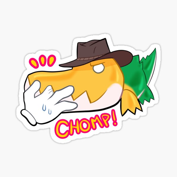 "Gummigoo Chomp! (Digital Circus)" Sticker by Rollito | Redbubble