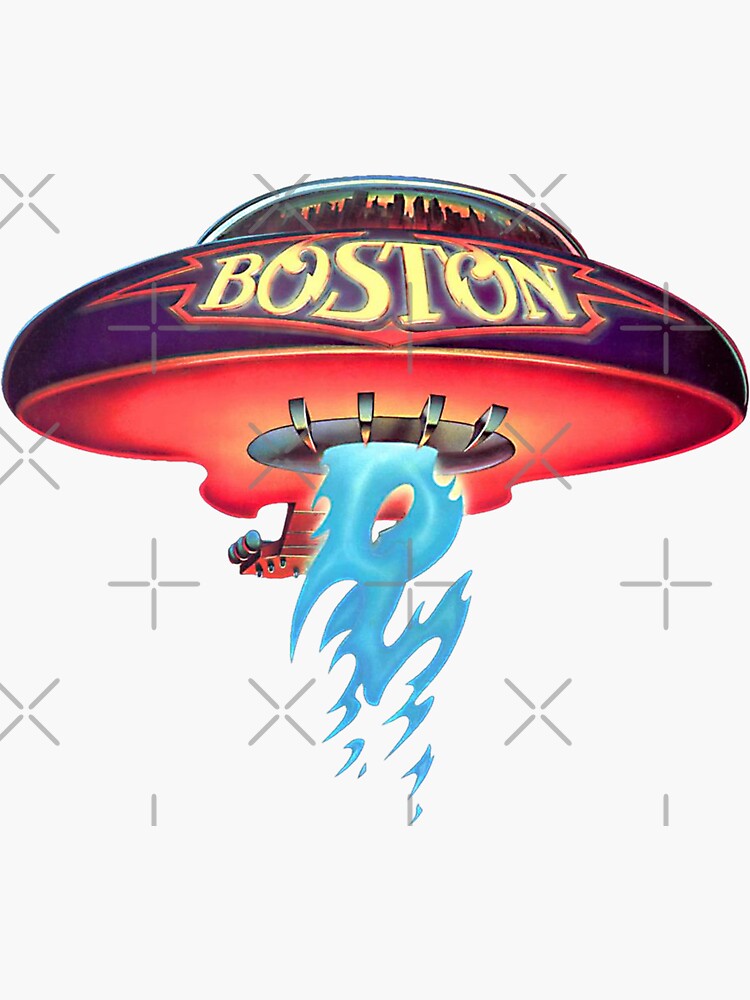 "Boston - The Band - Logo" Sticker for Sale by AnySue | Redbubble