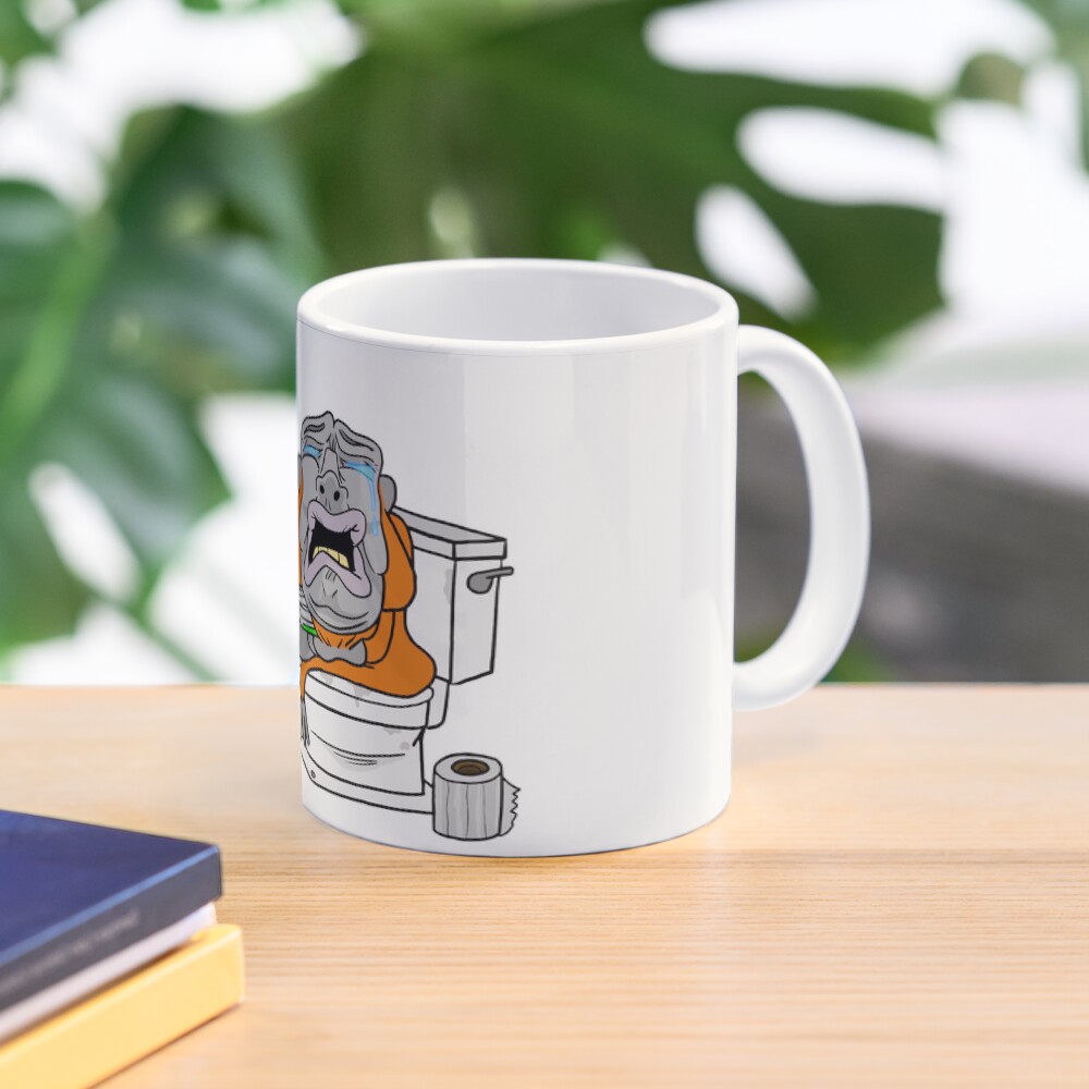 "Dingus taking a doodoo (Dilbert and Dingus)" Sticker for Sale by ...