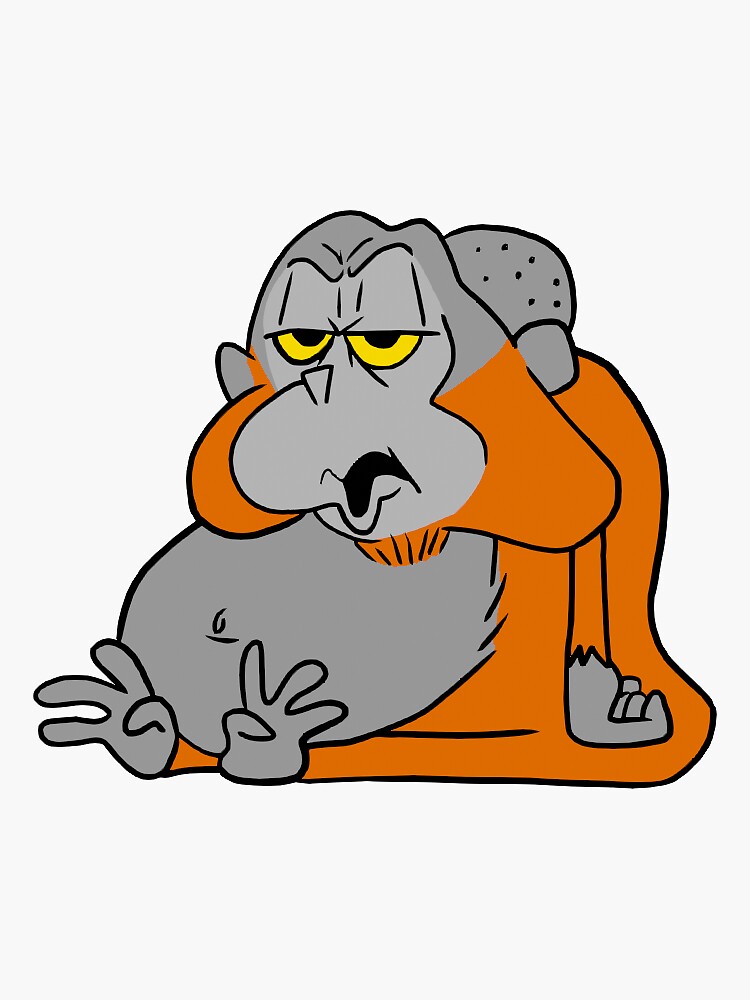 "Dingus From Dilbert and Dingus" Sticker for Sale by SillyIncMerch ...