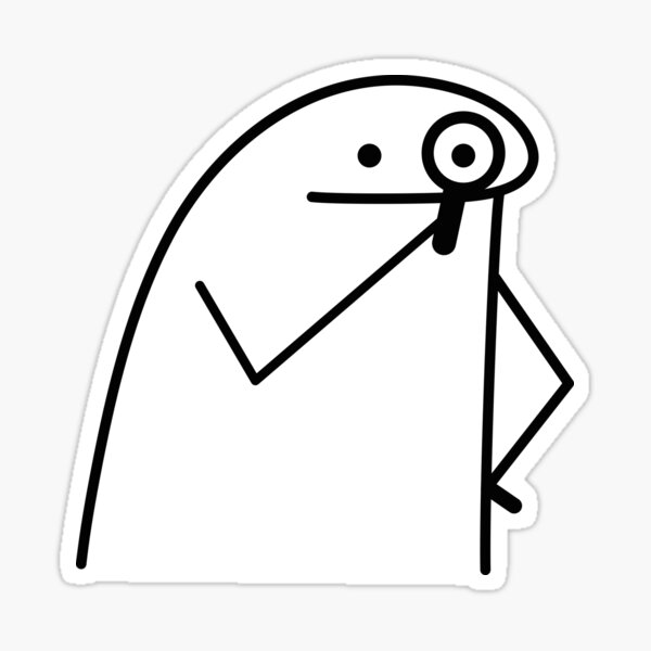 "Flork detective" Sticker for Sale by Heisenborn | Redbubble