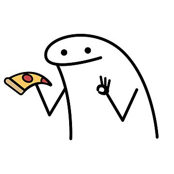 "Flork pizza" Sticker for Sale by Heisenborn | Redbubble