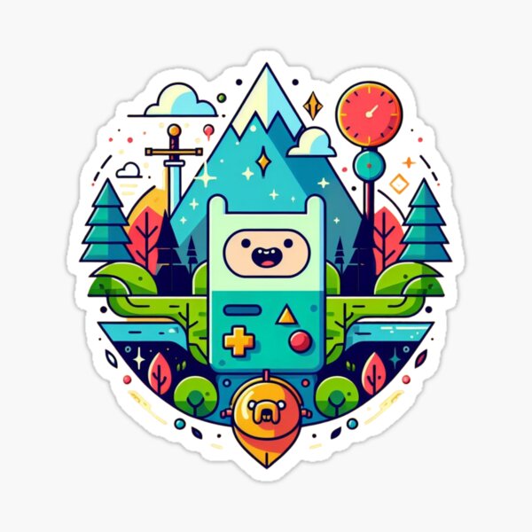 "Adventure Time Finn the Human, Jack the Dog and BMO - Magical ...