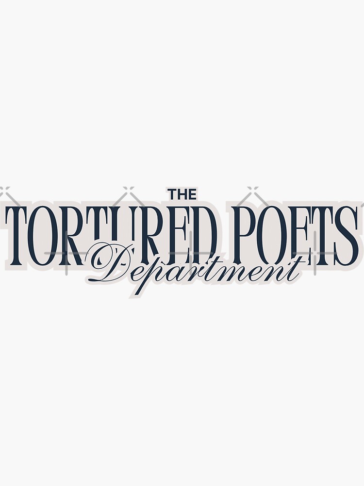 "TTPD" Sticker for Sale by rdub2001 | Redbubble