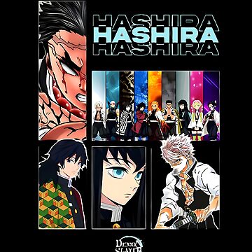 "Demon slayer Hashira" Sticker for Sale by Anime8kbuy | Redbubble