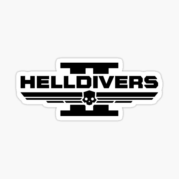 "helldivers 2 video game, helldivers II BOOOOOM" Sticker for Sale by ...