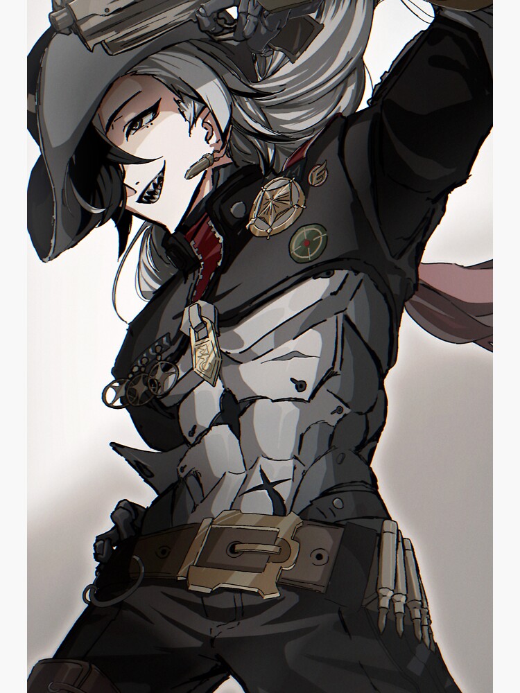 "Boothill Honkai Star Rail" Sticker for Sale by sapphicecream | Redbubble