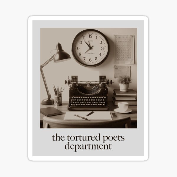 "ttpd aesthetic" Sticker for Sale by sadieillust | Redbubble