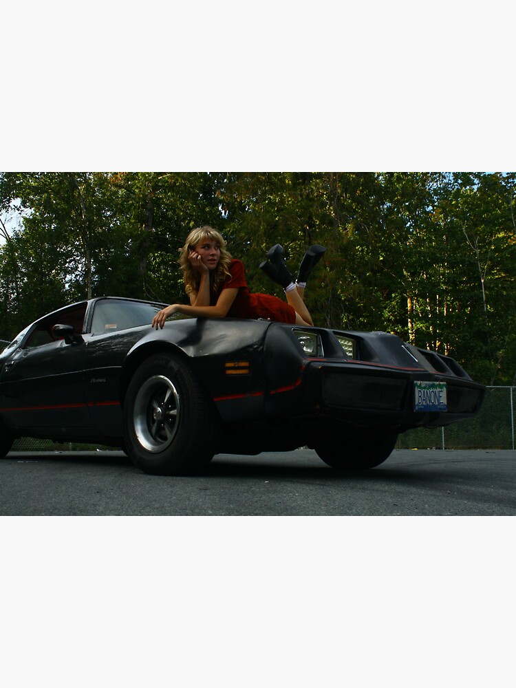 "Firebird Bandit Poster Fall Vibes 3 Carlyandthebandit" Sticker for ...