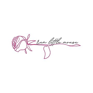 "run, little mouse" Sticker for Sale by medimidoodles | Redbubble