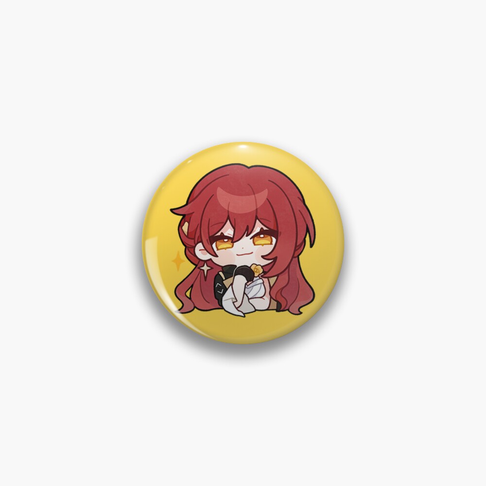 "Himeko Honkai: Star Rail Character Sticker/Pin Sticker" Sticker for ...