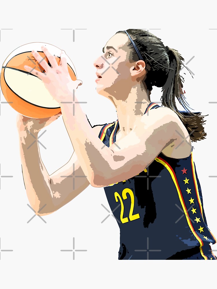 "Caitlin Clark" Sticker by raffrasta | Redbubble