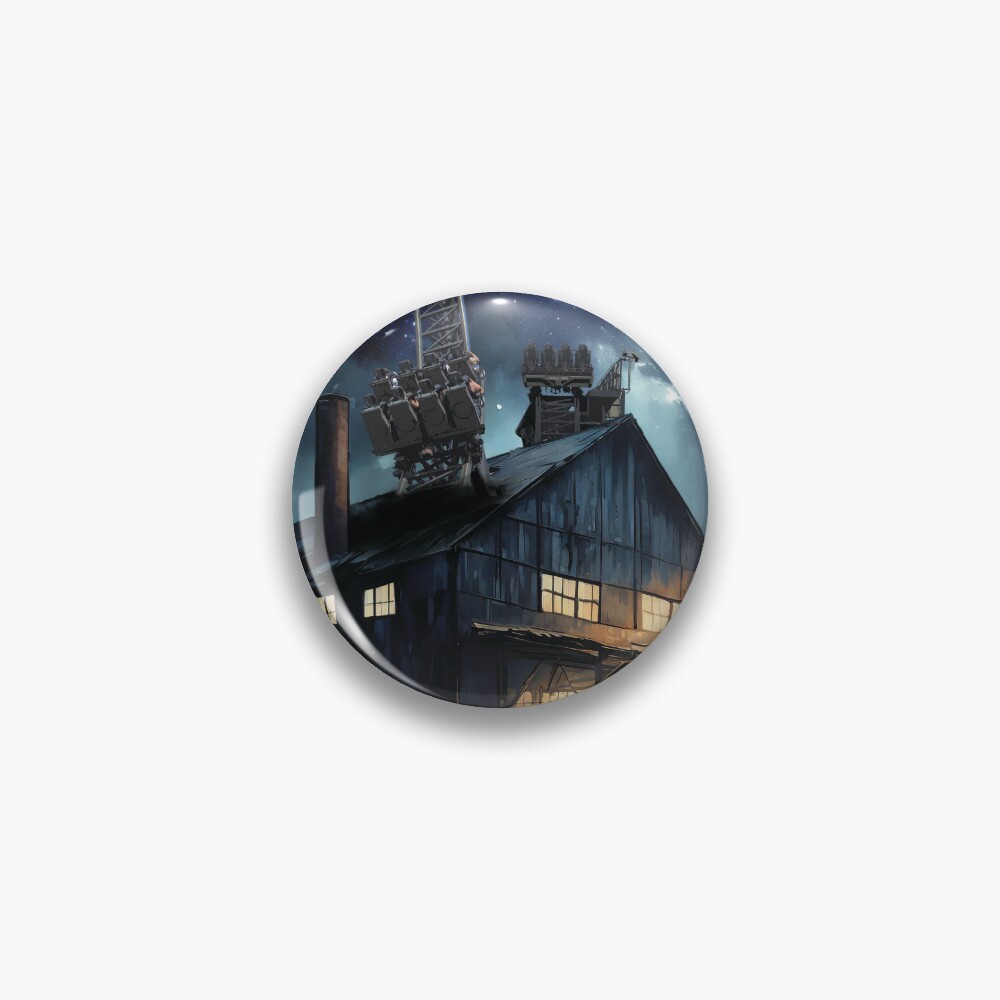 "Canada Creek - Inspired by Saw: The Ride at Thorpe Park" Sticker for ...