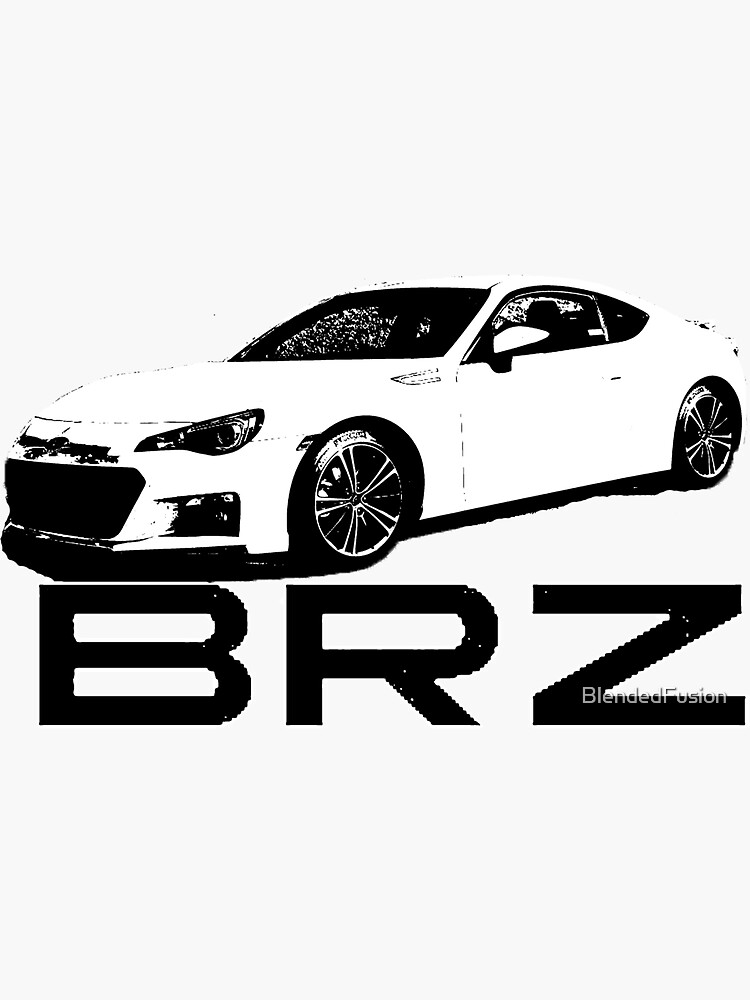 Pegatina «Subaru BRZ - GT86, FRS, BRZ, carrera callejera, tracción ...