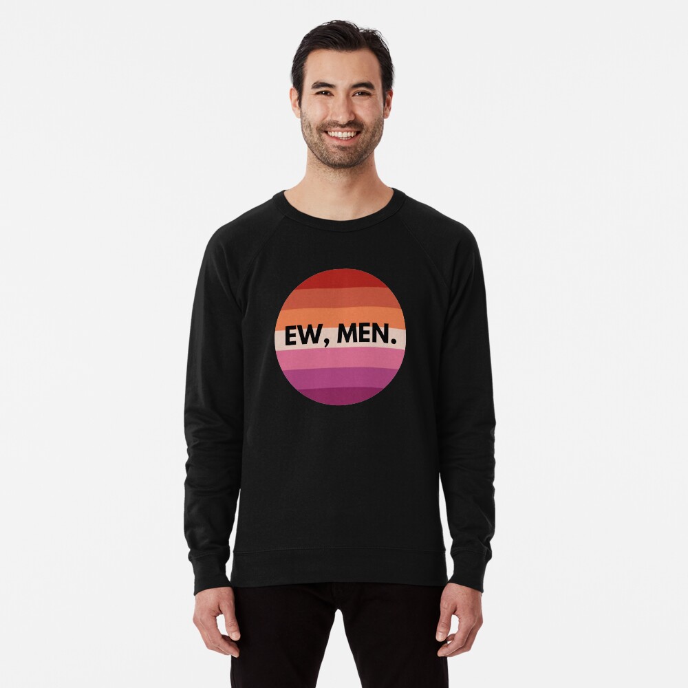 "Ew, Men. - LGBT Funny Meme" Sticker for Sale by Maviartig | Redbubble