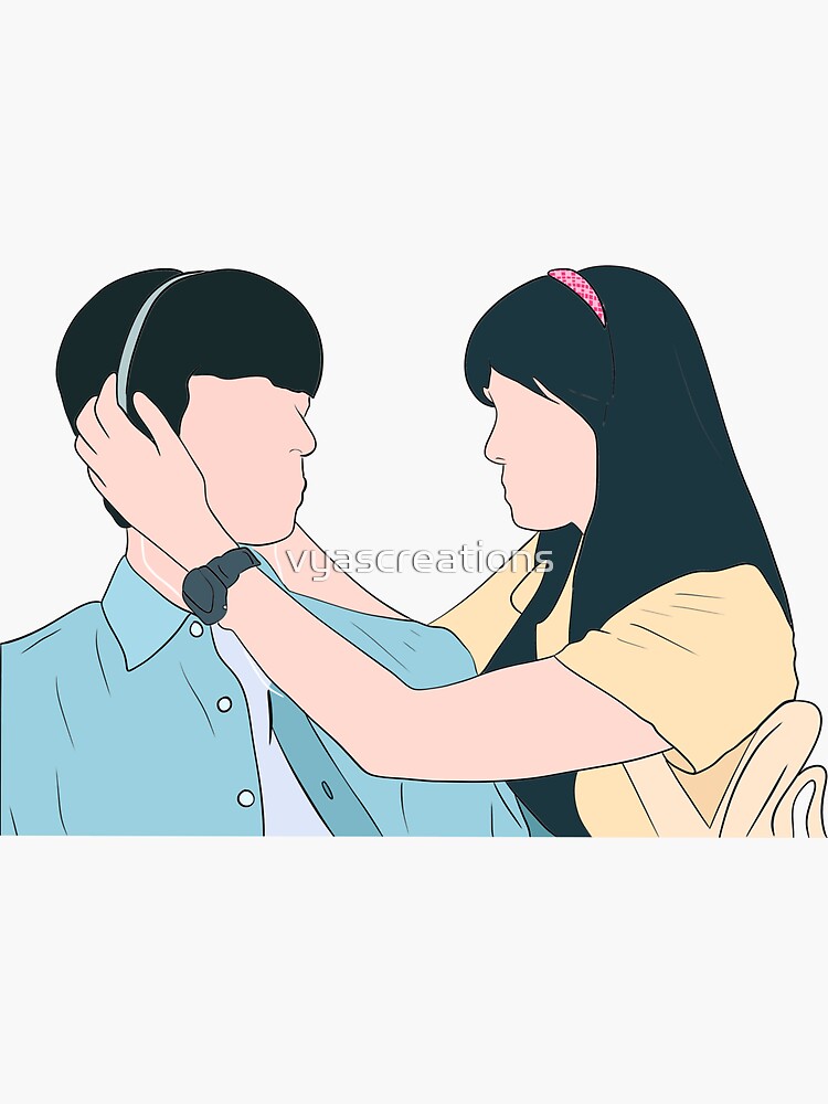 "Lovely runner kdrama fanart" Sticker for Sale by vyascreations | Redbubble
