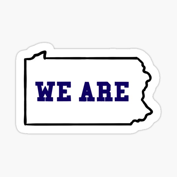"Penn State" Sticker for Sale by srs427 | Redbubble