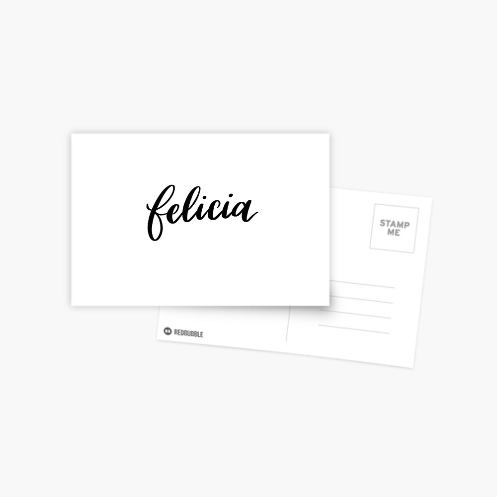 "Felicia " Sticker for Sale by ellietography | Redbubble