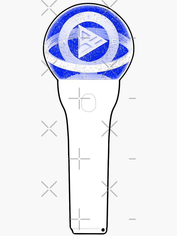 "ACE official lightstick version 2 Donghun " Sticker for Sale by ...