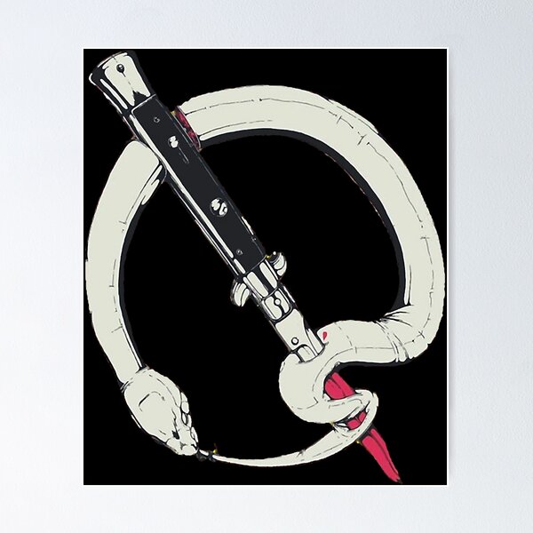 "Original Qotsa snake , queens of the stone age " Poster for Sale by ...