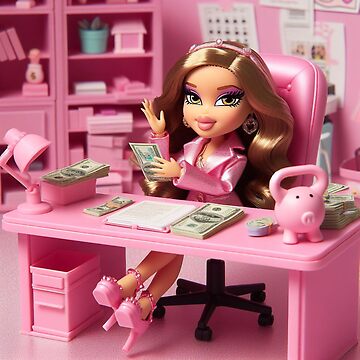 "Bratz Inspired Boss Doll" Sticker for Sale by ProductBae | Redbubble