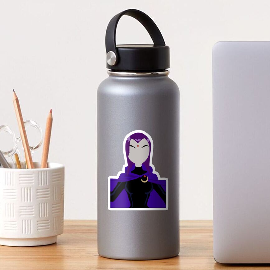 "Teen Titans Raven Portrait" Sticker for Sale by laurenpaulin | Redbubble