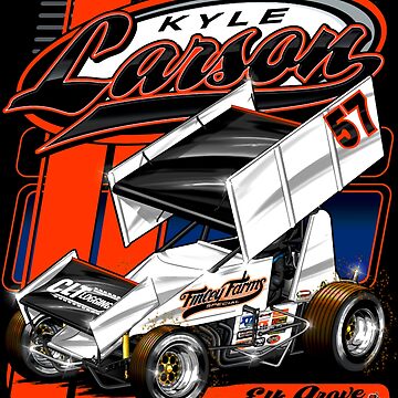 "KYLE LARSON , Kyle Larson" Sticker for Sale by Terra-erriman- | Redbubble