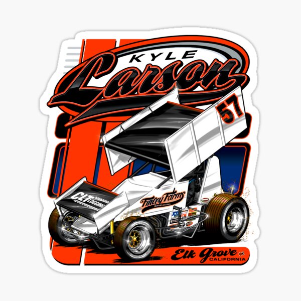 "KYLE LARSON , Kyle Larson" Sticker for Sale by Terra-erriman- | Redbubble
