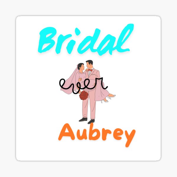 "Bridal aubrey" Sticker for Sale by Einsteinshop | Redbubble